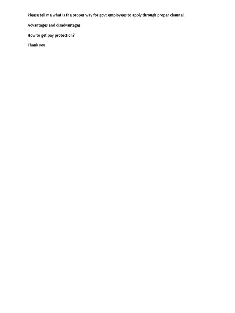 How To Apply Through Proper Channel | PDF