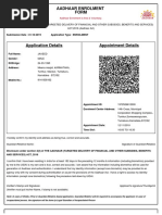 Affidavit To Be Produced Along With Caste Scrutiny Application Form | PDF