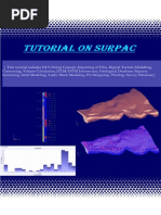 Tutorial Surpac - Geological Modelling PDF | PDF