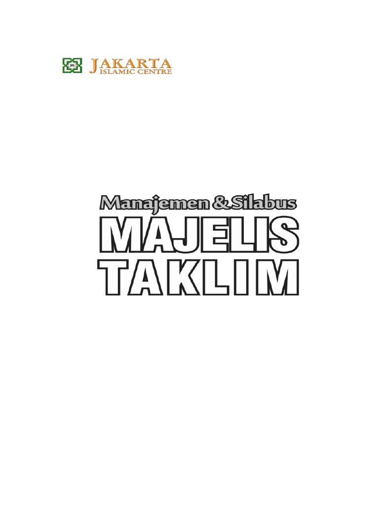 Majelis Taklim | PDF