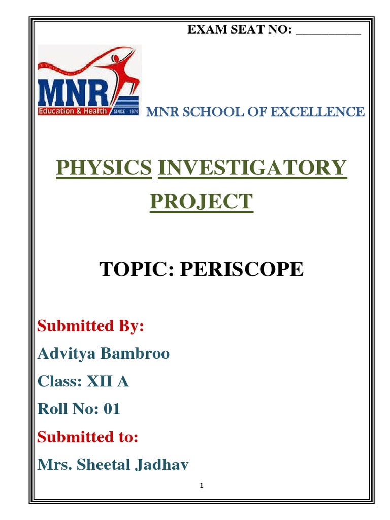 Periscope The World Behind Lens | PDF | Electromagnetic Radiation | Optics