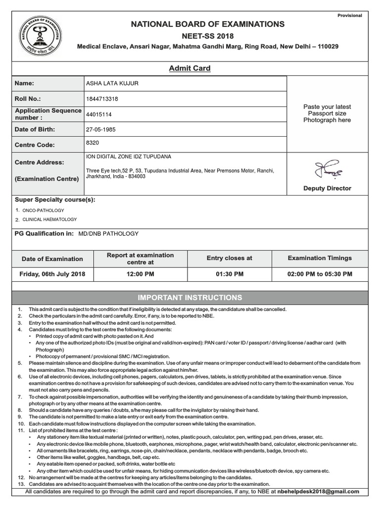 Candidate Hall Ticket | PDF | Jewelry | Design