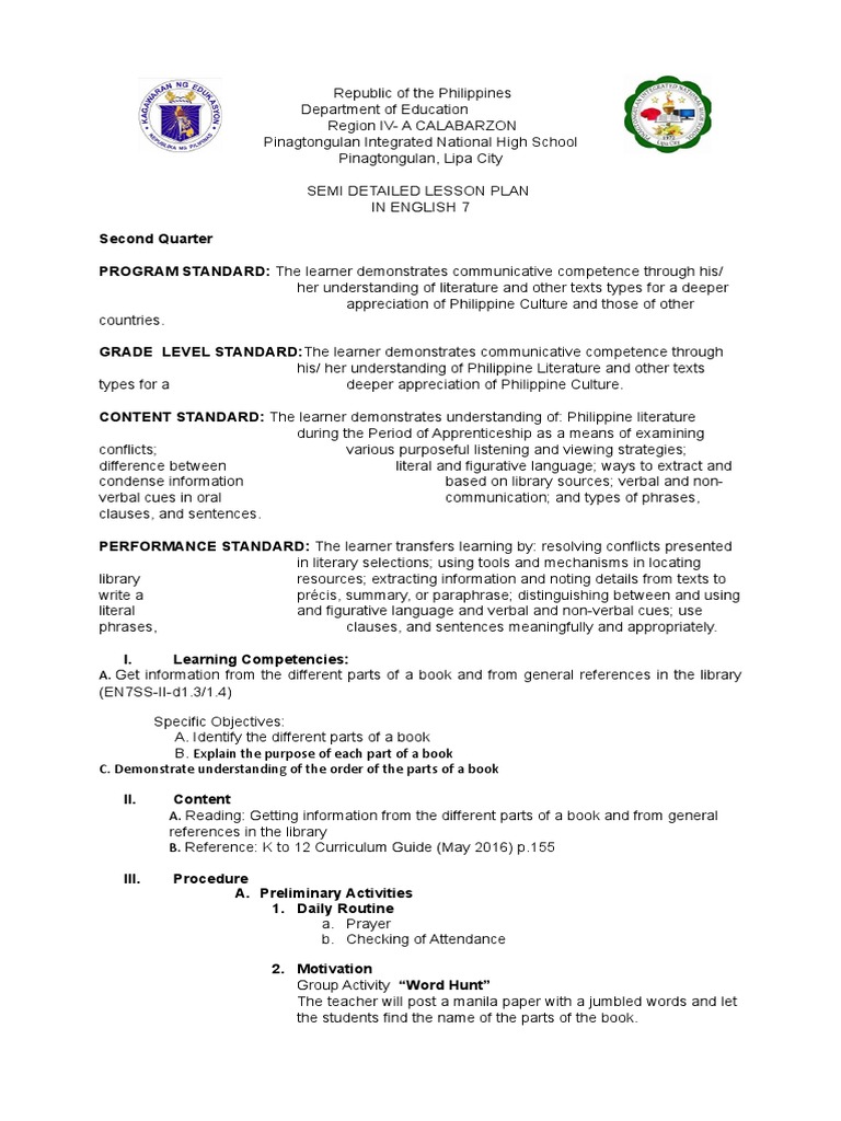 Grade 7 Partsb 1 | PDF | Books | English Language