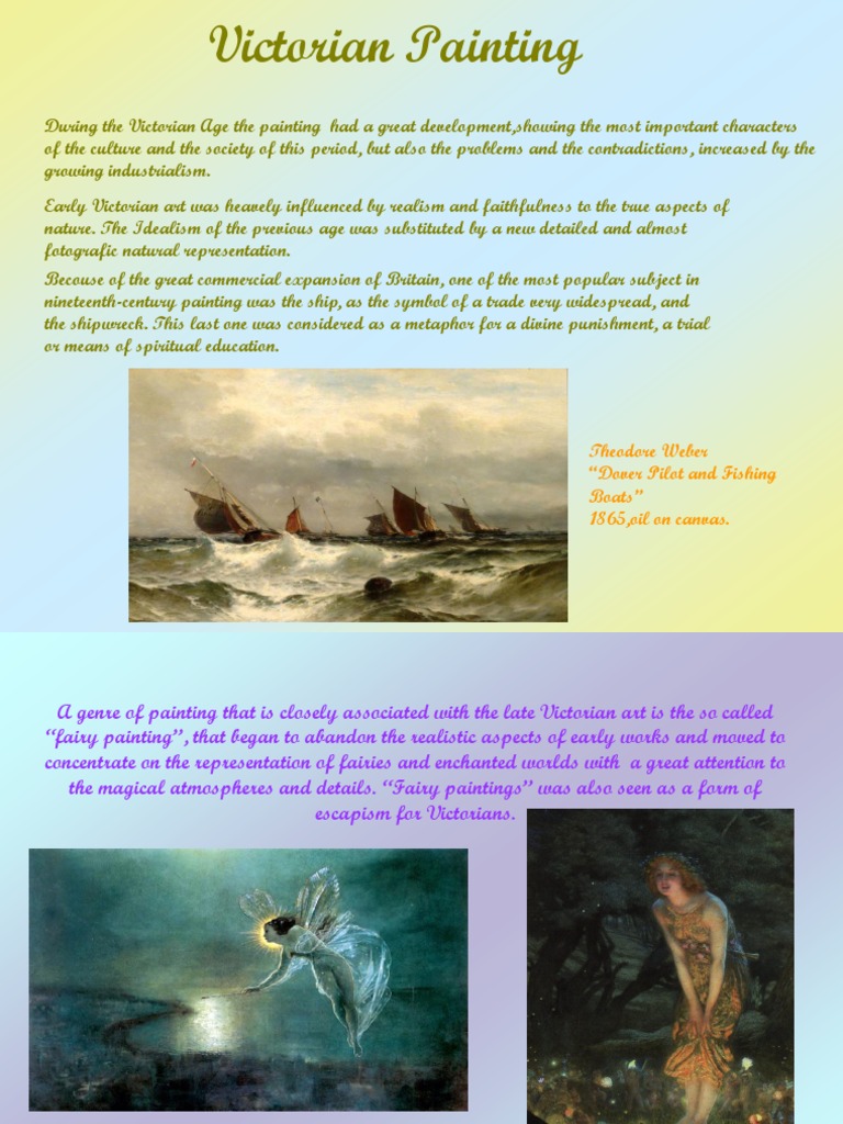 Victorian Art: Realism to Orientalism | PDF | Paintings | Realism (Arts)