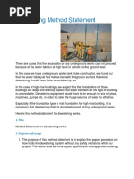 Method Statement For Excavation, Backfilling and Compaction For ...