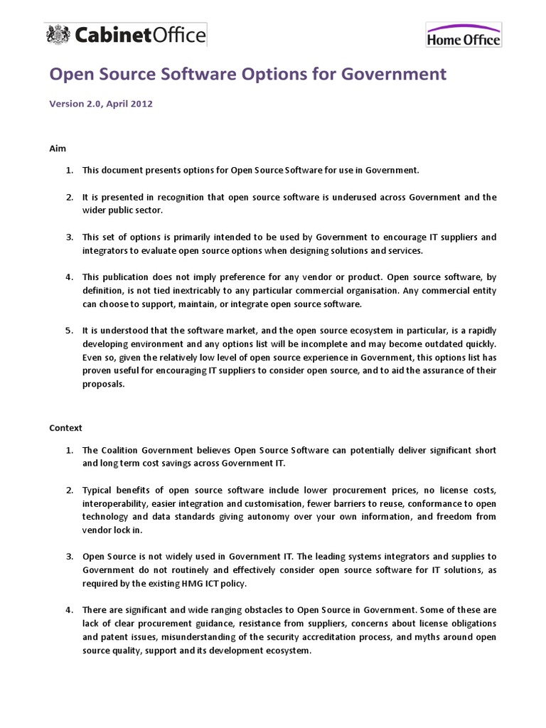 Open Source Options v2 0 PDF | PDF | Linux | Desktop Virtualization