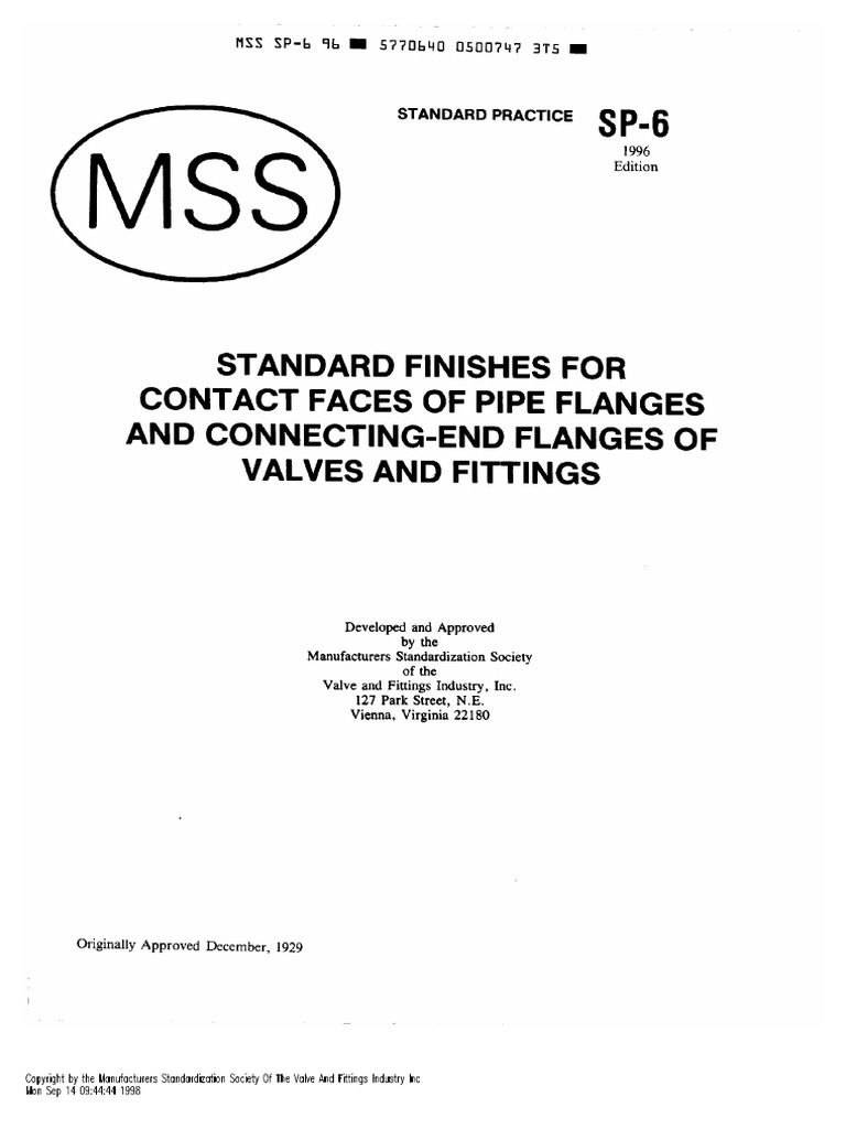 MSS SP-6 | PDF
