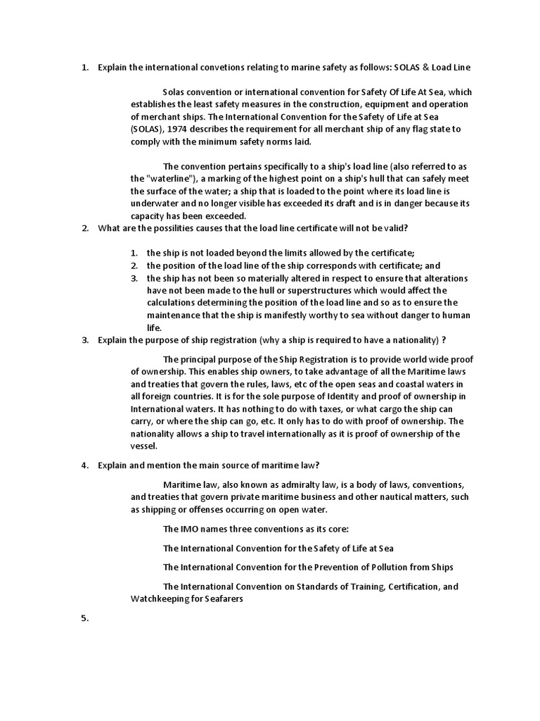 Marlaw | Download Free PDF | Admiralty Law | Ships