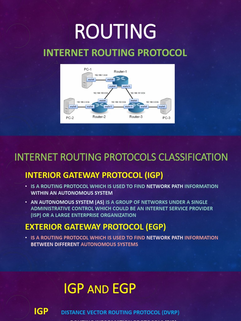 7 Routing Internet | PDF | Routing | Router (Computing)
