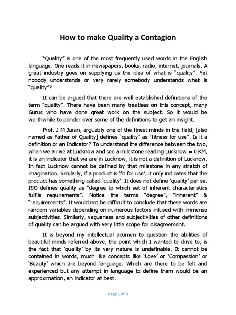 Essay Quality PDF | PDF | Reason | Cognitive Science