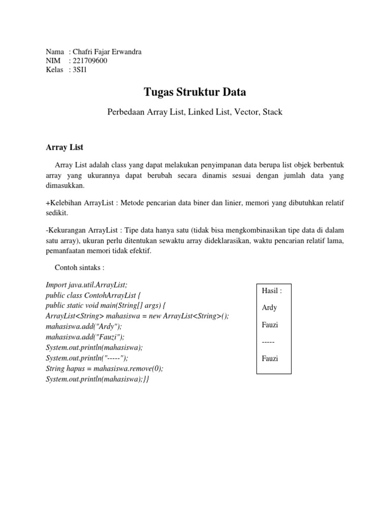 Struktur Data | PDF | Metode & Bahan Ajar | Komputer