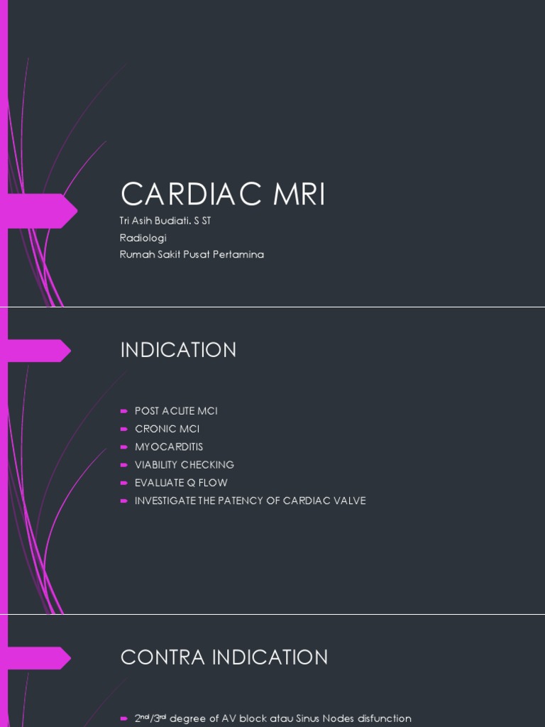 Cardiac Mri | PDF