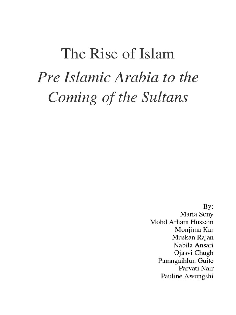 The Rise of Islam Compiled | PDF | Medina | Ummah