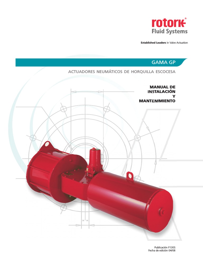 Actuador Rotork Pub011-004!04!0408 | PDF | Solenoide | Tornillo