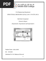 Deflection of Beam Lab Report | PDF | Young's Modulus | Elasticity ...