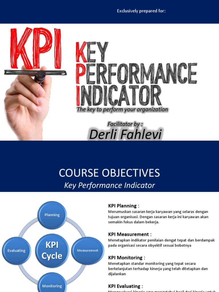 Proposal KEY PERFORMANCE INDICATOR | PDF