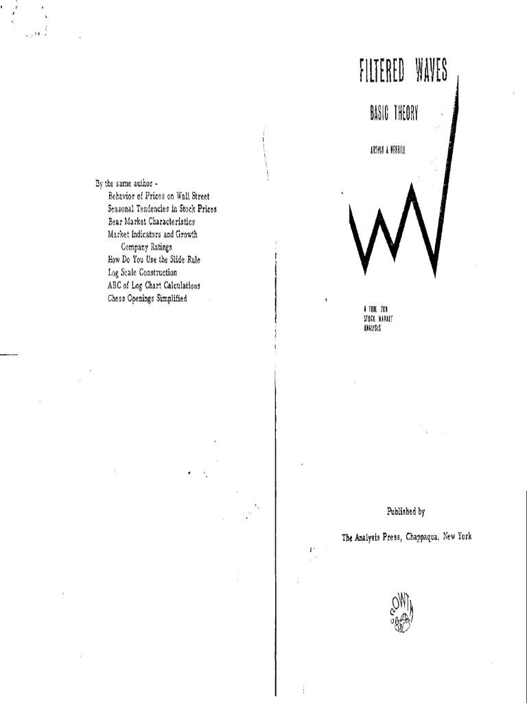 Arthur Merrill - Filtered Waves, Basic Theory PDF | PDF