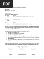 Arti cq dan up pada Surat Resmi | PDF