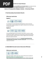 UI Undergraduate Transcript Guide | PDF | Courier | Information Technology
