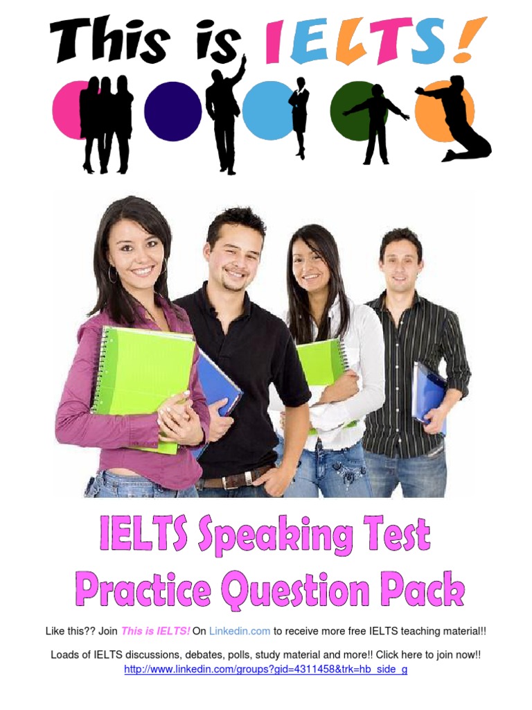 This Is Ielts Free Speaking Pack Tasks 1 and 2 PDF | Download Free PDF ...