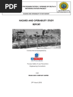 Template Hazid Report | PDF | Natural Gas | Hazards