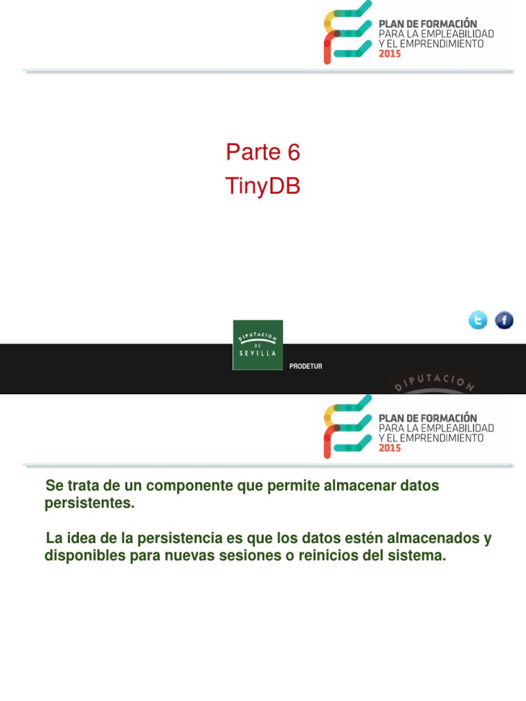 6 - TinyDB PDF | PDF | Aplicación movil | Tecnología digital