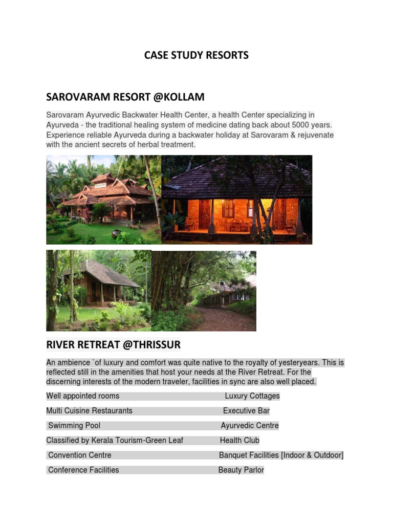 Case Study Resorts | PDF