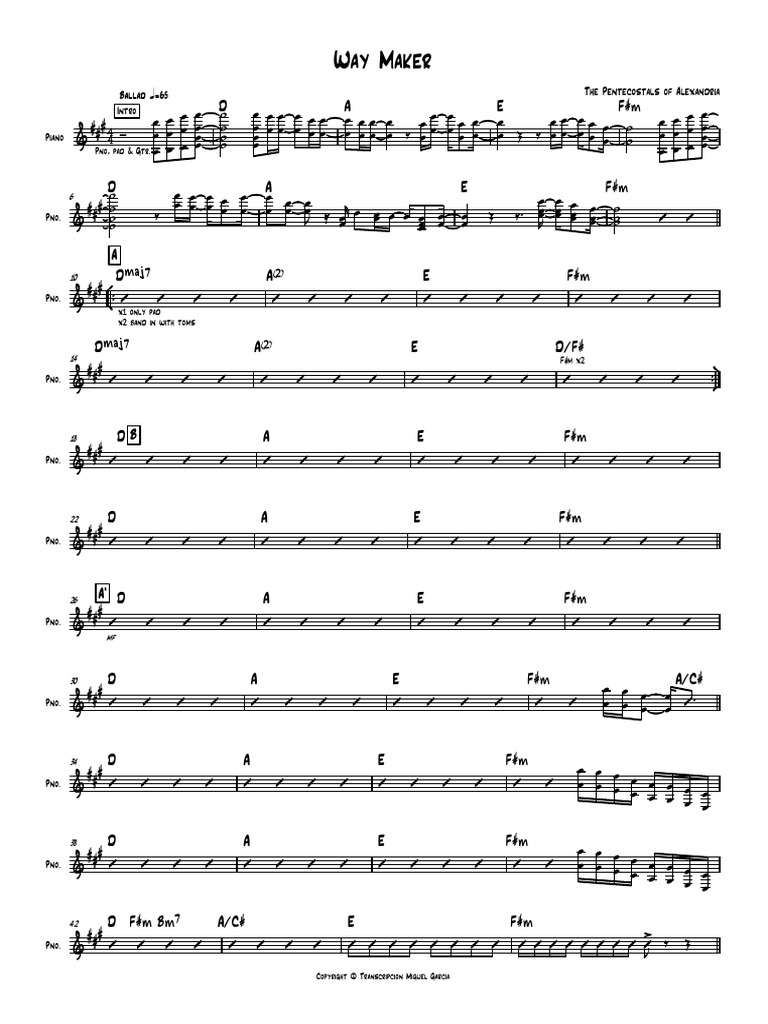 Way Maker - Partitura completa.pdf