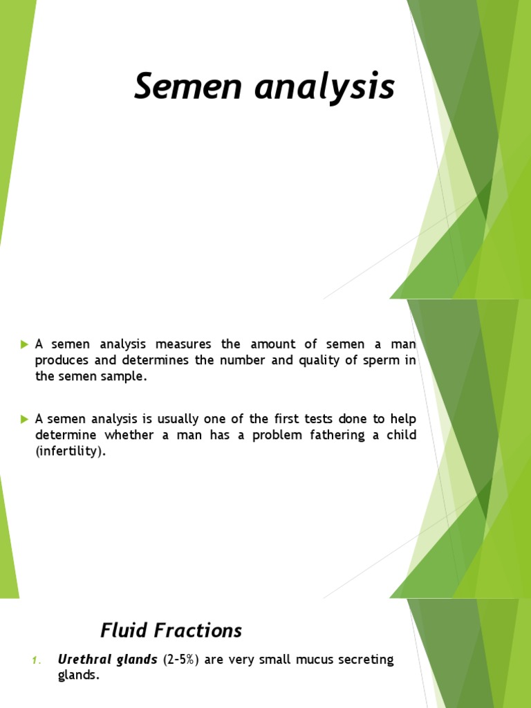 Semen Analysis | PDF | Semen | Reproductive System