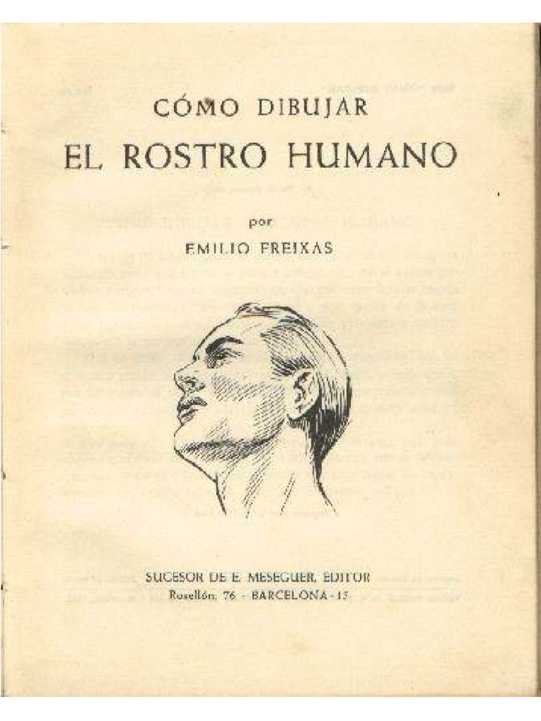 Como Dibujar El Rostro Humano Pdf Pdf