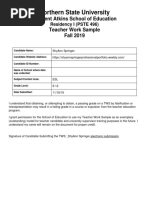 Project-Based Lesson Plan | PDF | Project Based Learning | Lesson Plan
