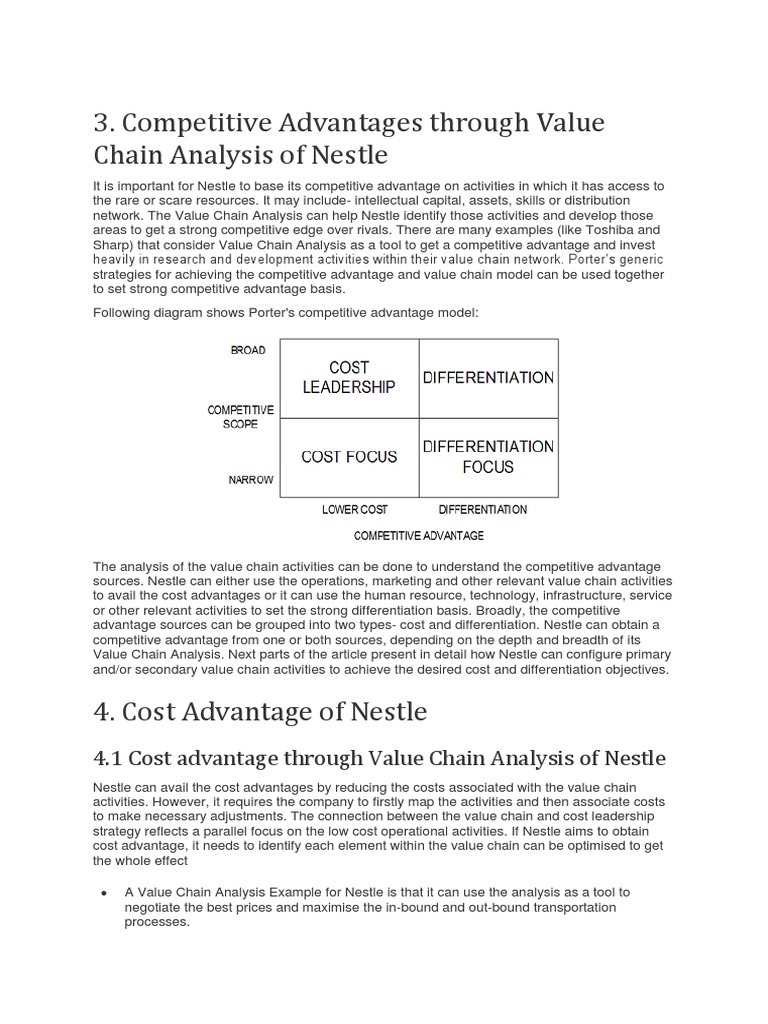 Om Assignment | PDF | Value Chain | Competitive Advantage