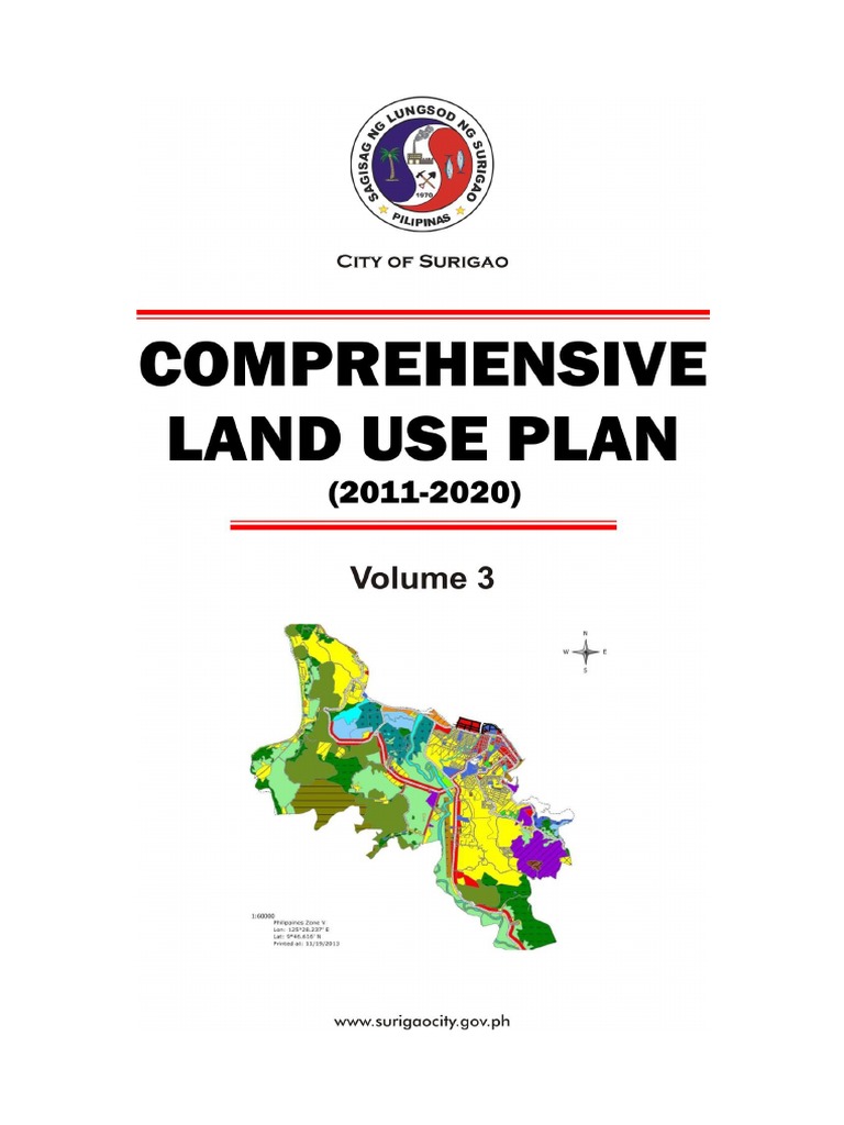Surigao City Comprehensive Land Use Plan | PDF | Landslide | Flood