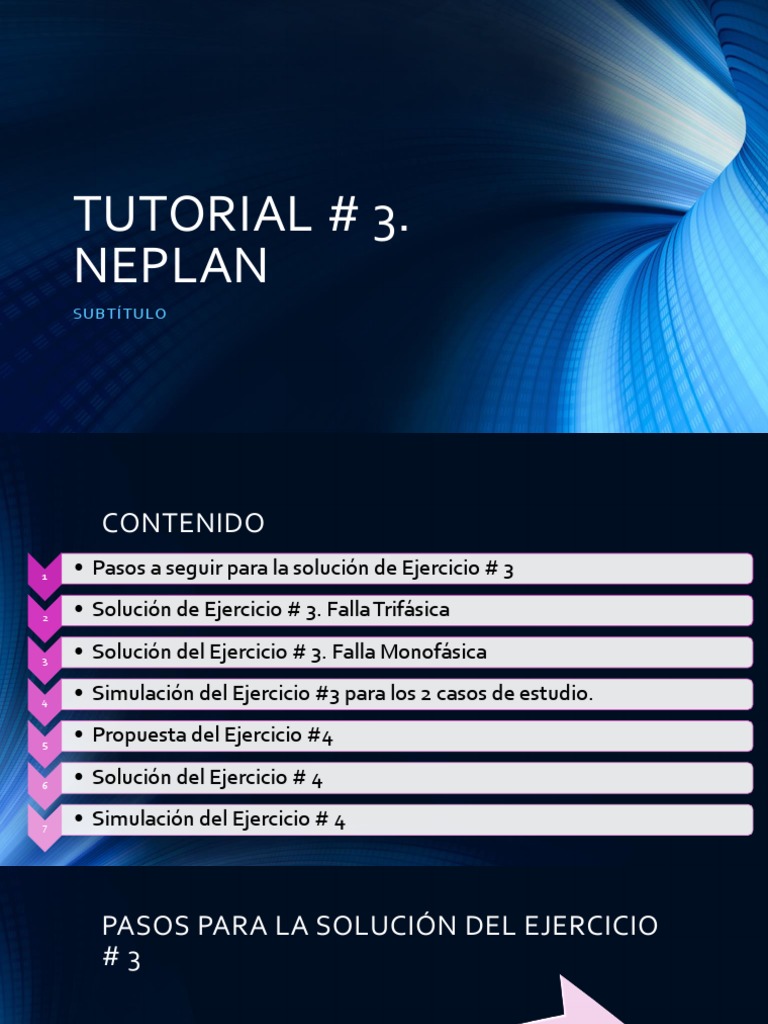 Tutorial 3 Neplan. Presentación | PDF