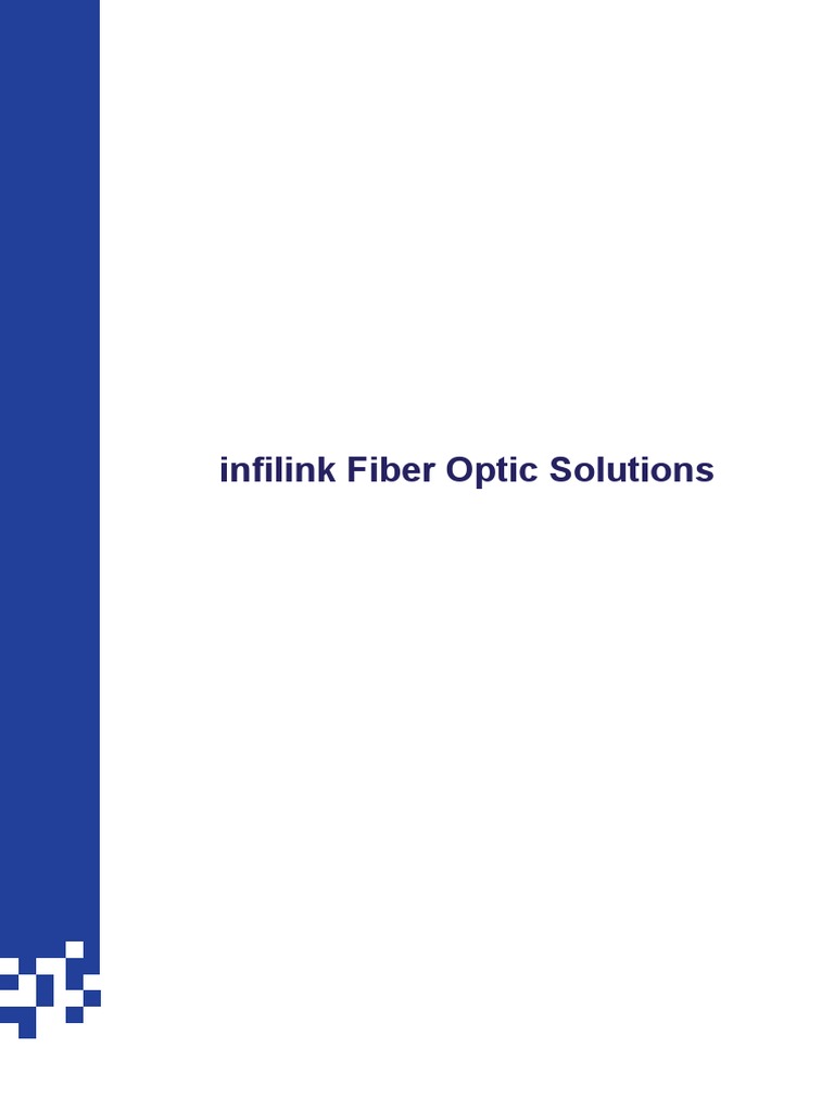 Fiber Optic Solution | Download Free PDF | Optical Fiber ...