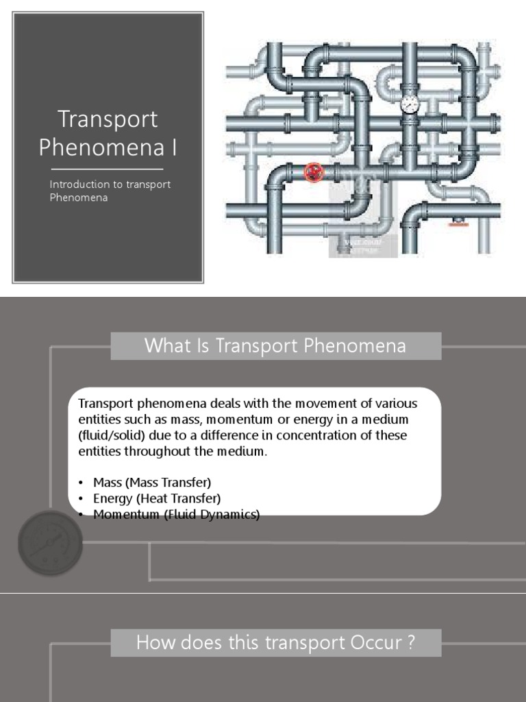 Transport Phenomena | PDF