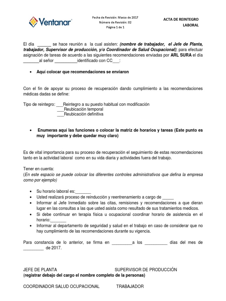 Actualizado 170329 FORMATO ACTA DE REINTEGRO LABORAL.docx