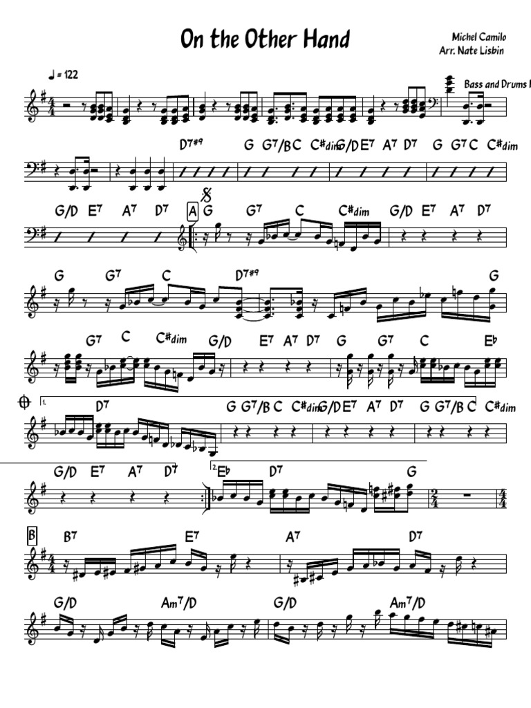 On The Other Hand BB | PDF