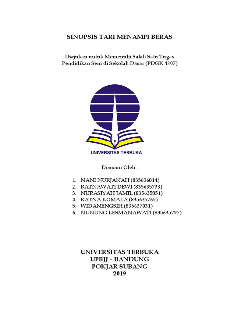 Sinopsis Tari Menampi Beras | PDF