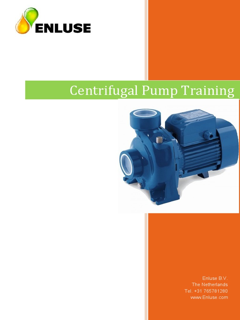 Centrifugal Pump Training Course Overview | PDF | Reliability ...