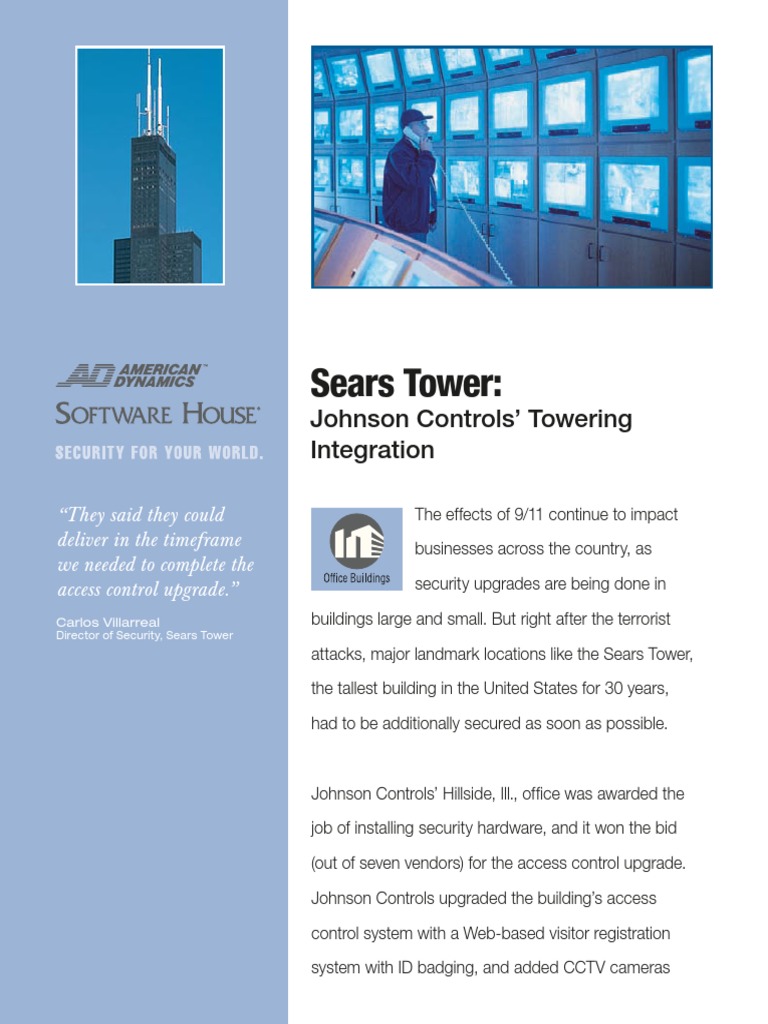 Sears Tower Case Study LT PDF | Download Free PDF | Closed Circuit ...