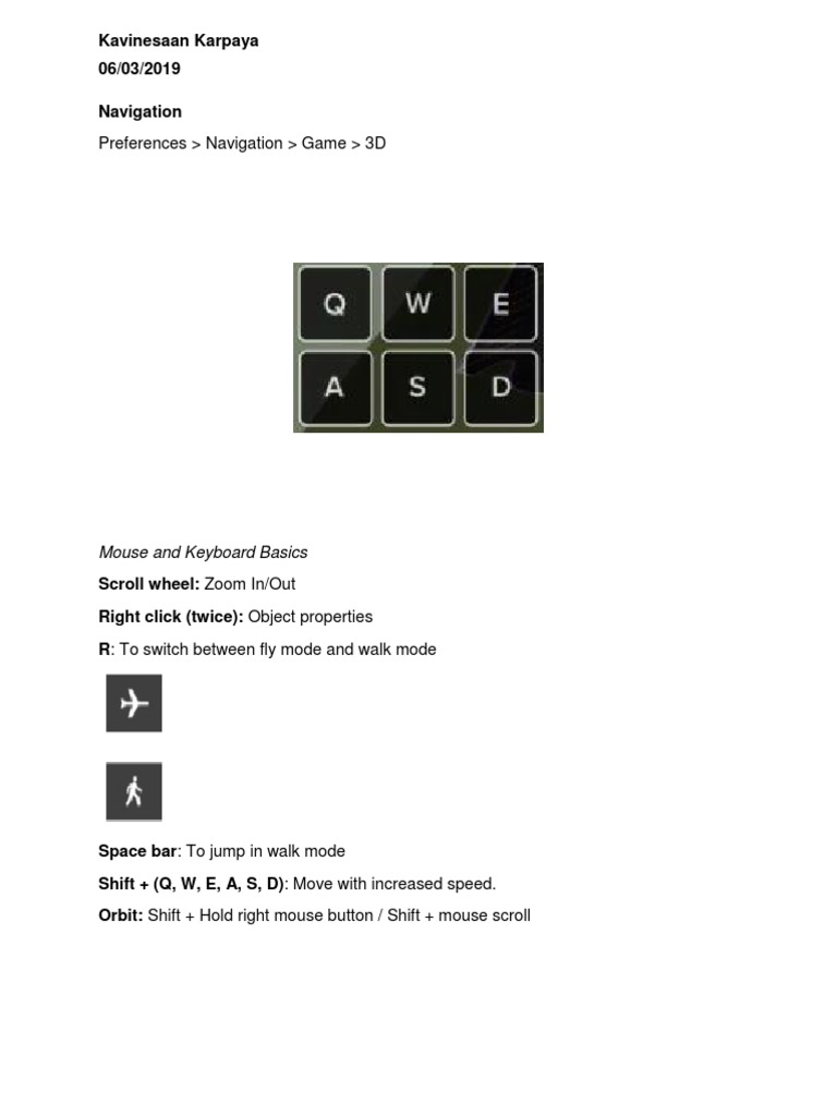 Revizto Navigation and Shortcuts Guide | PDF | Computers