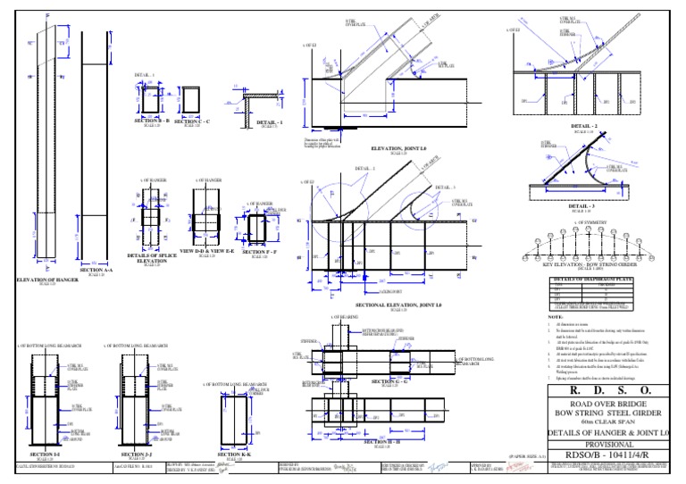 60 M.bow String Girder-10411-4-R | PDF | Beam (Structure) | Economic ...