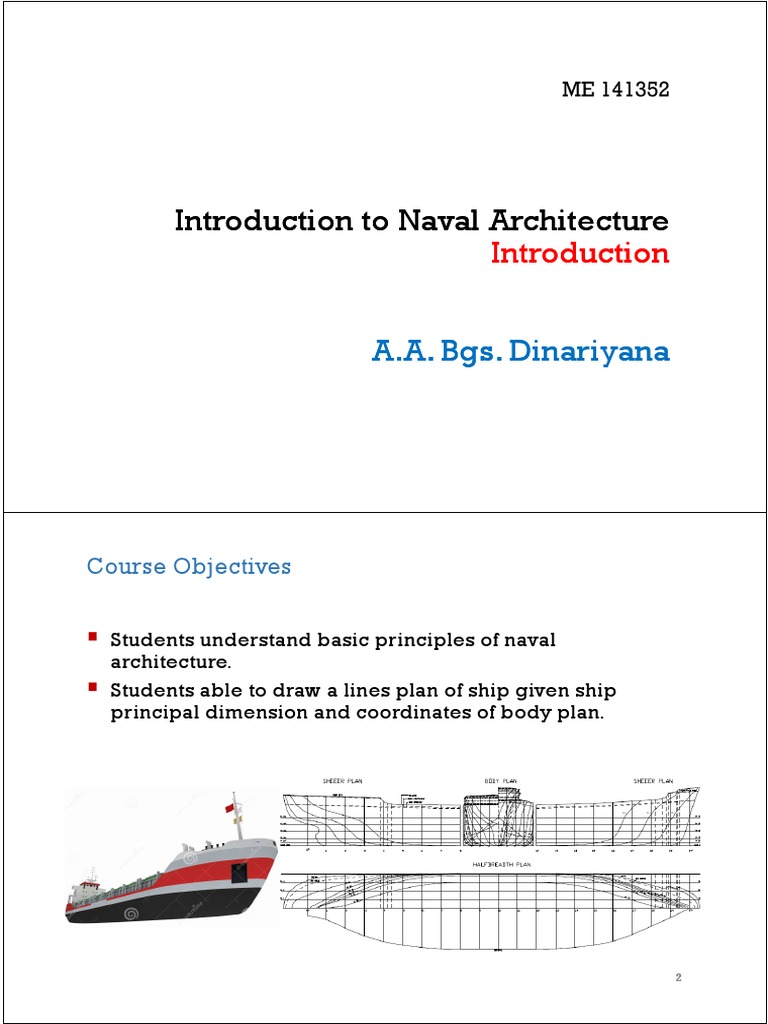 Introduction To Naval Architecture PDF | PDF | Naval Architecture | Heavy Industry