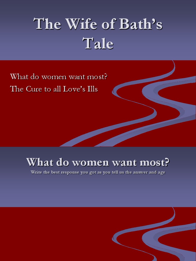 The Wife of Baths Tale | PDF | Religion & Spirituality