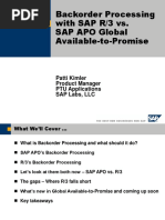 GATP Overview and Configuration in SAP | PDF
