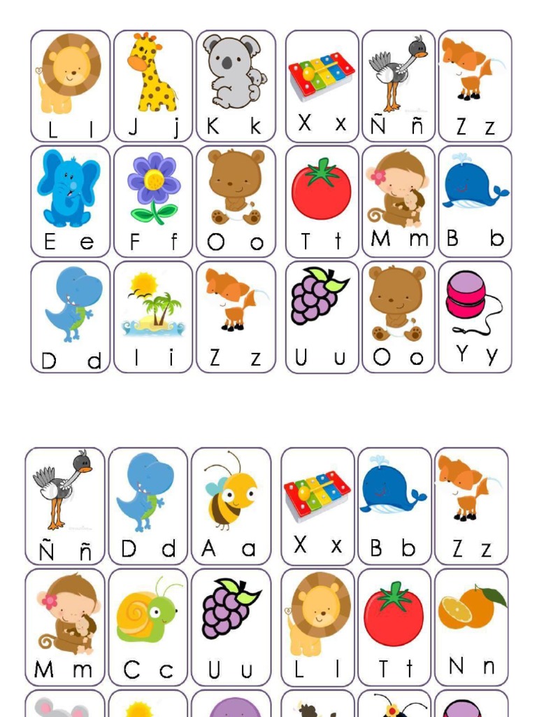 Loteria de Letras | PDF