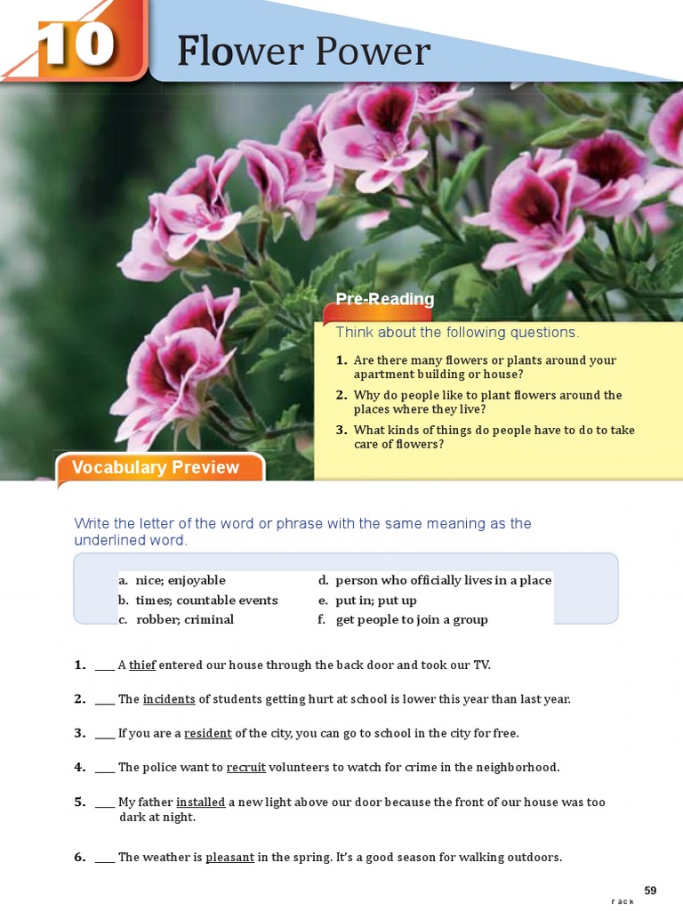 Flower Power | PDF | Adverb | Syntax