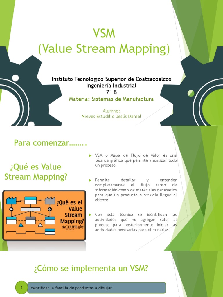 VSM | PDF | Inventario | Información