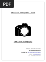 Free DSLR Beginners Guide | PDF | Shutter Speed | Exposure (Photography)